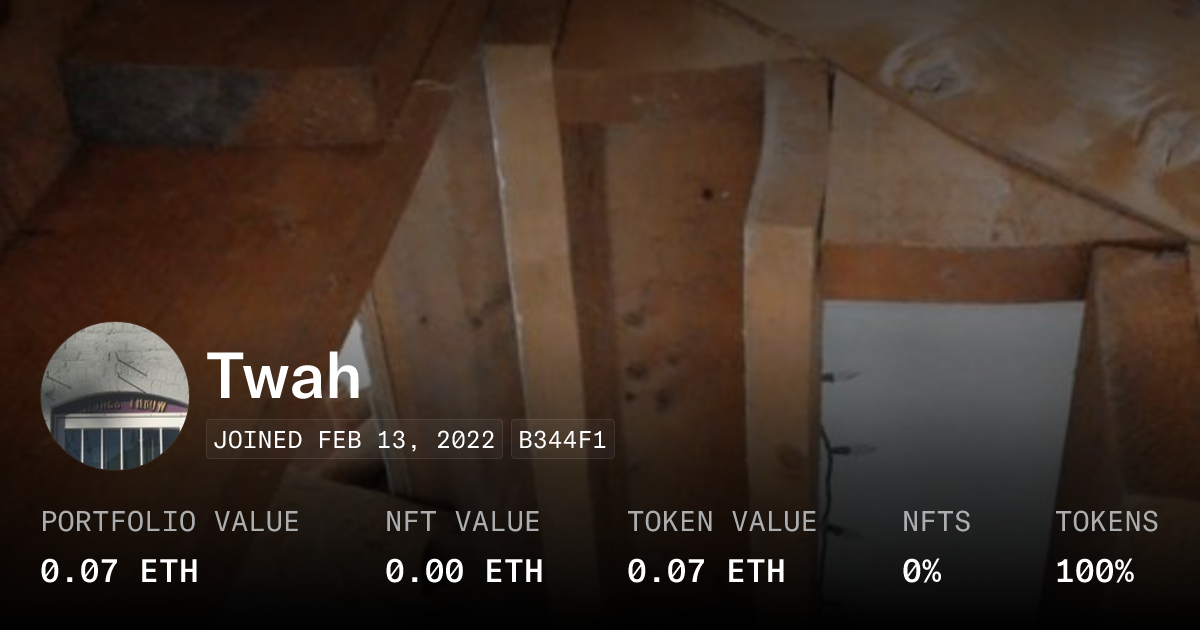 Twah - Profile | OpenSea