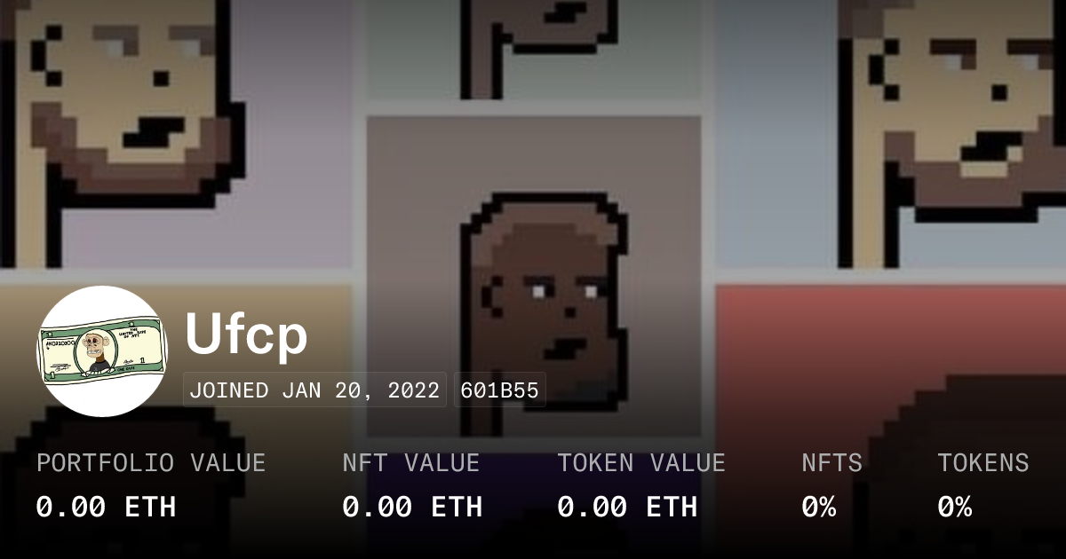 Ufcp - Profile | OpenSea
