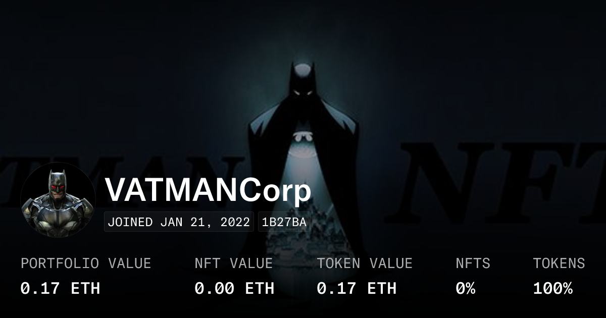 VATMANCorp - Profile | OpenSea