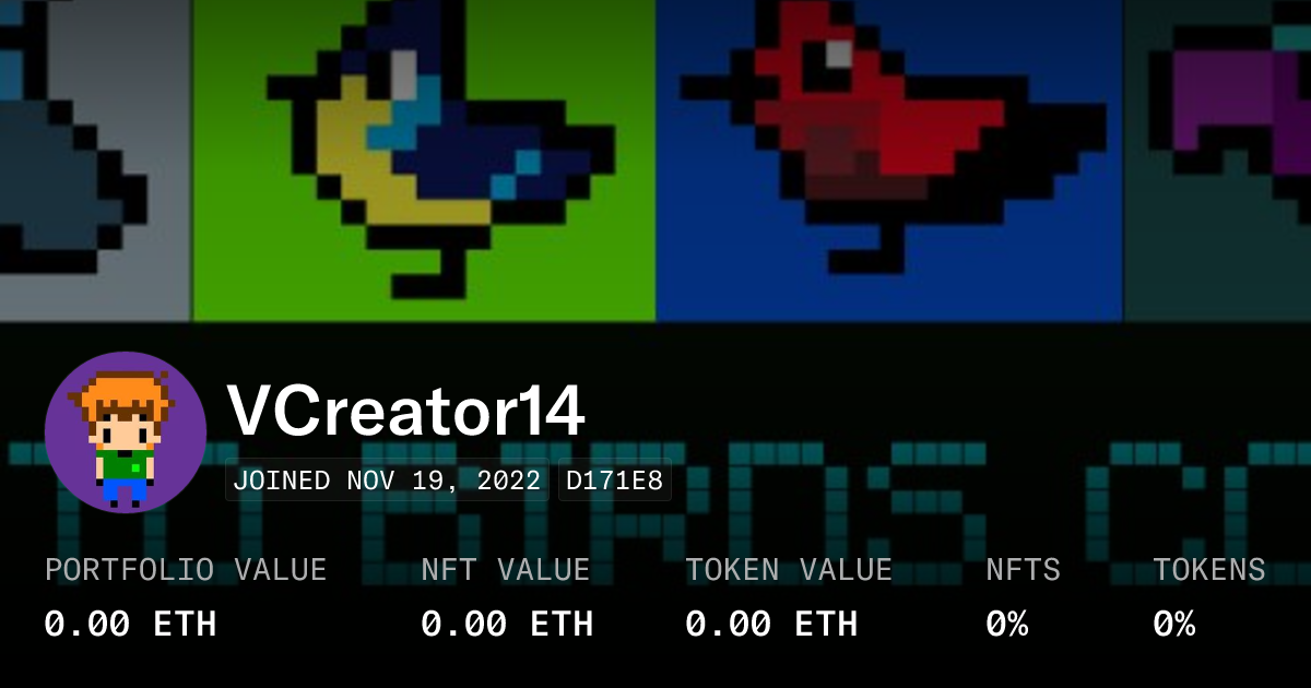 VCreator14 - Profile | OpenSea