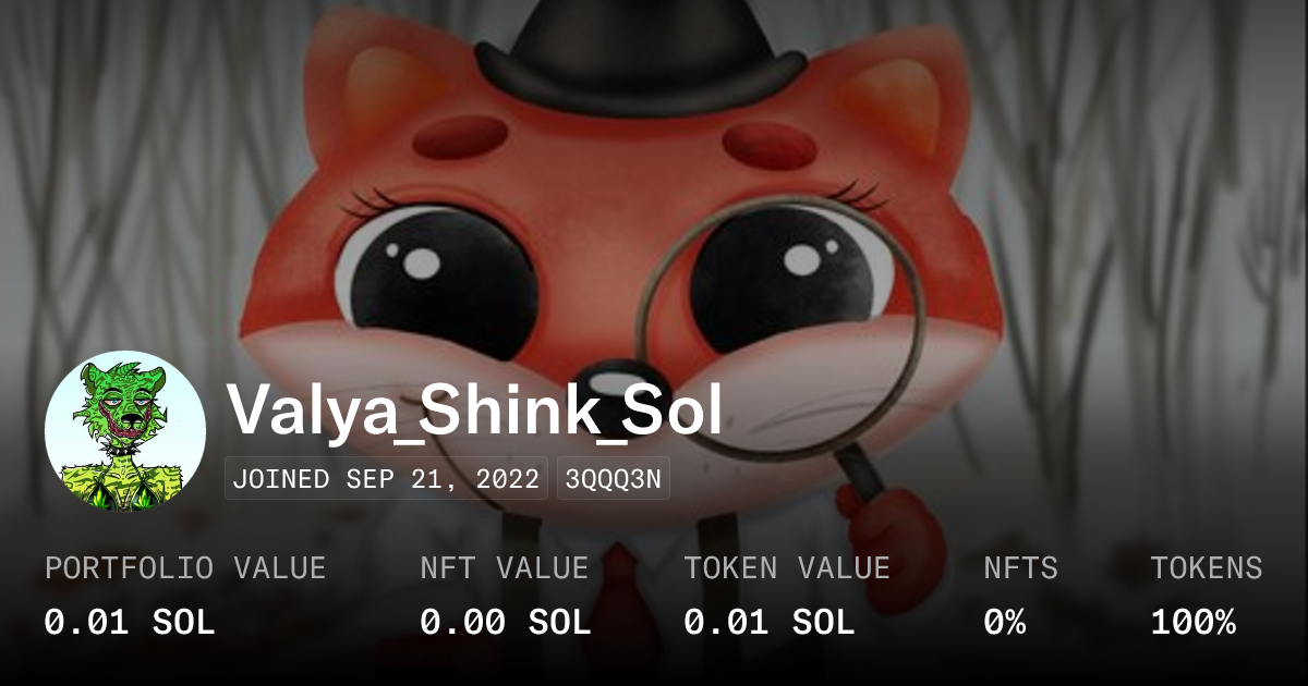 Valya_Shink_Sol - Profile | OpenSea