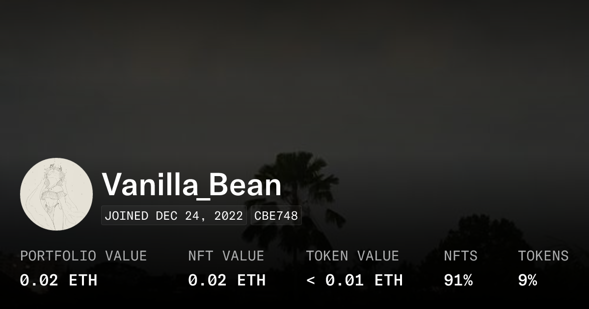 Vanilla_Bean - Profile | OpenSea