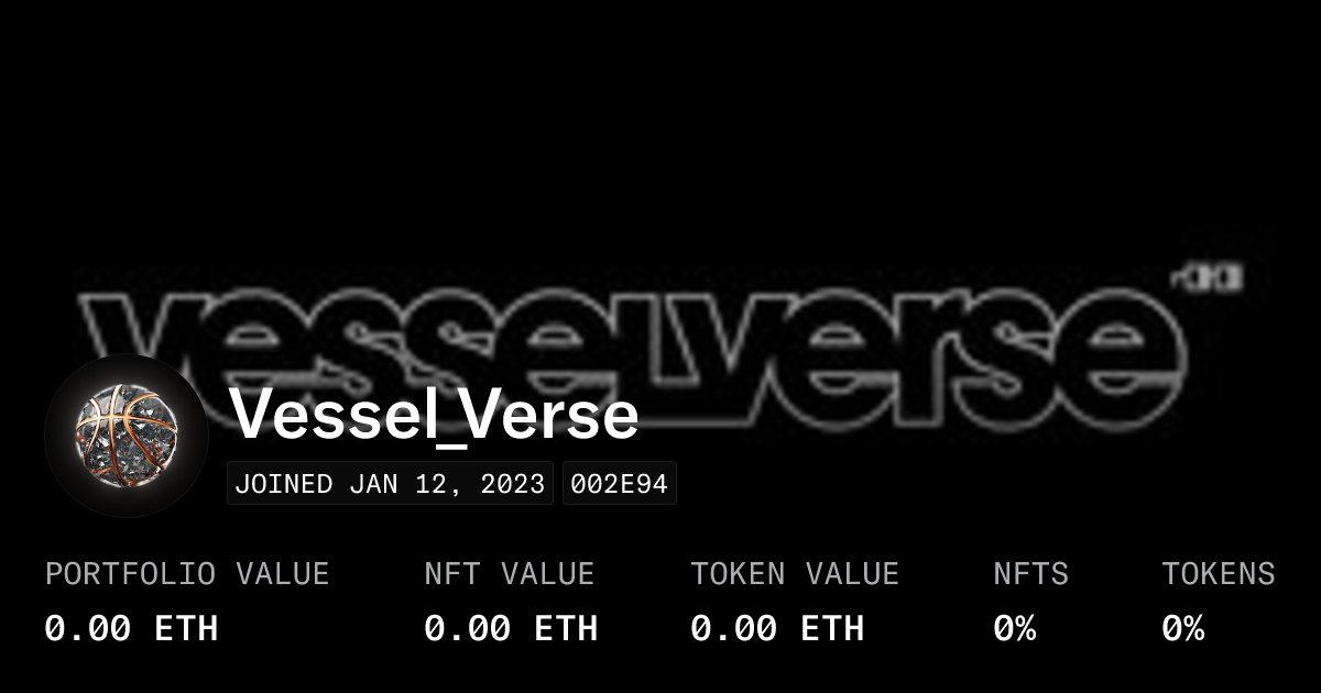 Vessel_Verse - Profile | OpenSea