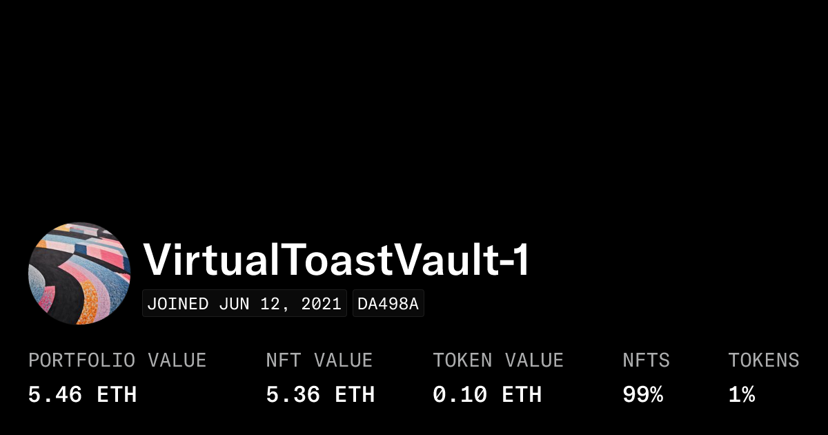 VirtualToastVault-1 - Profile | OpenSea