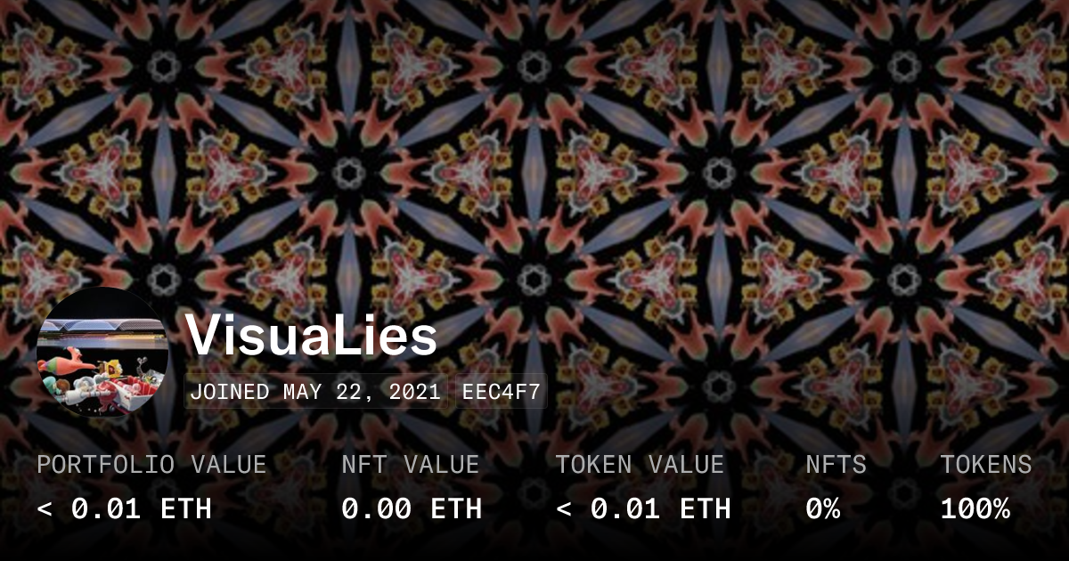 VisuaLies - Profile | OpenSea