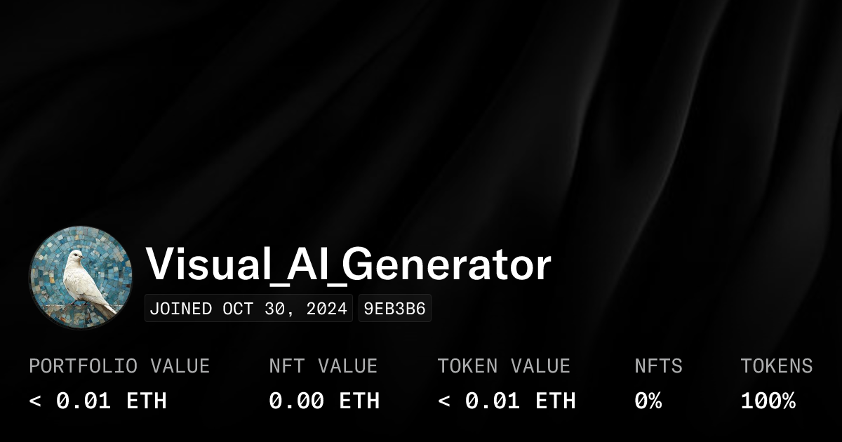 Visual_AI_Generator - Profile | OpenSea
