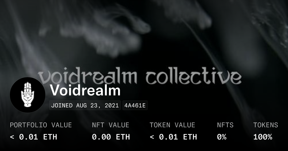 Voidrealm - Profile | OpenSea