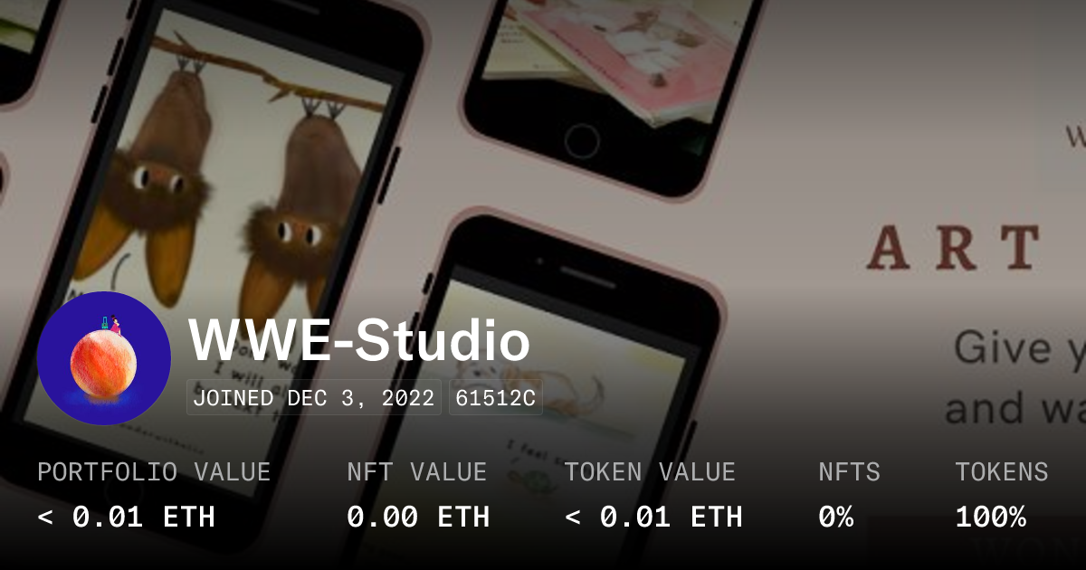 WWE-Studio - Profile | OpenSea