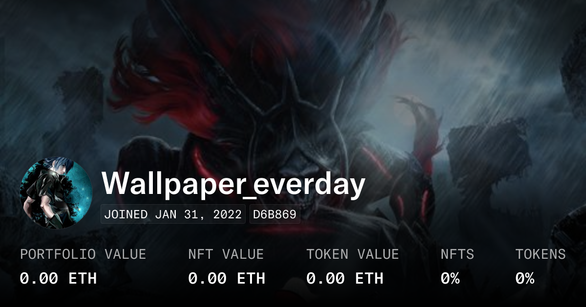 Wallpaper_everday - Profile | OpenSea
