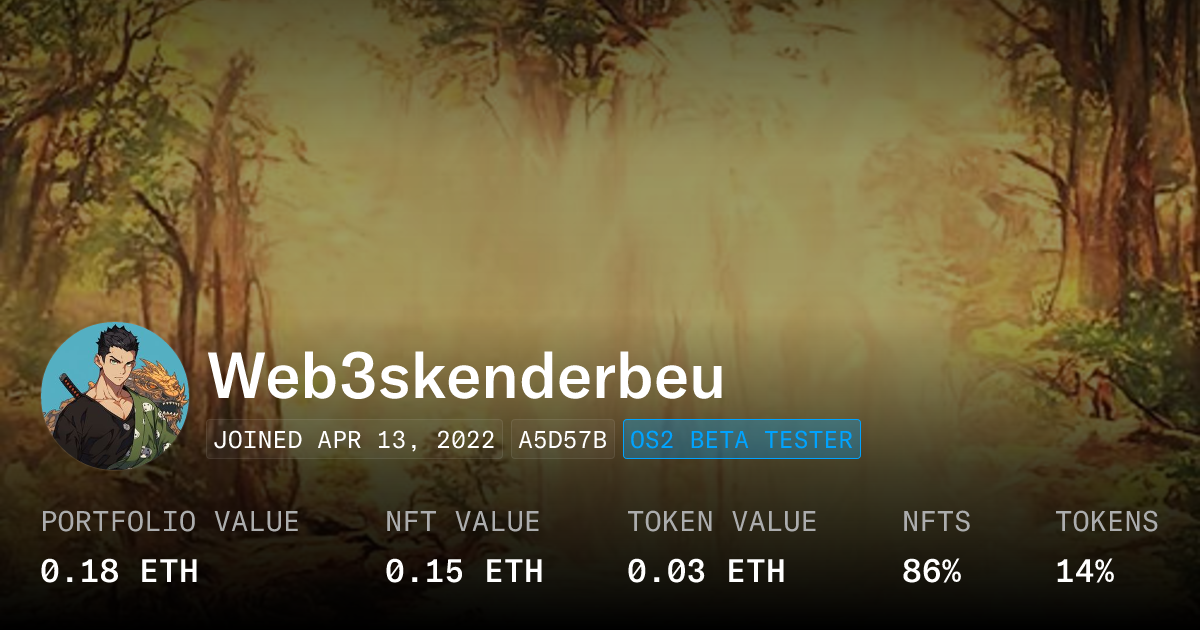 Web3skenderbeu - Profile | OpenSea