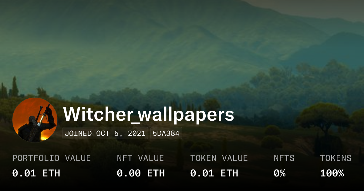 Witcher_wallpapers - Profile | OpenSea