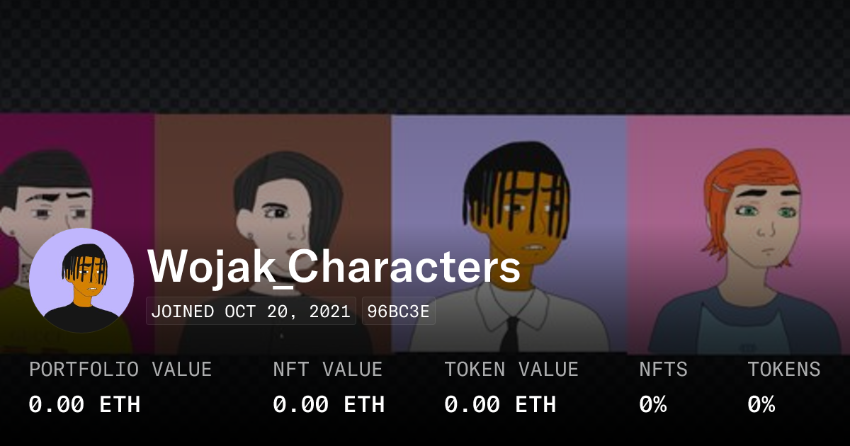 Wojak_Characters - 프로필 | OpenSea