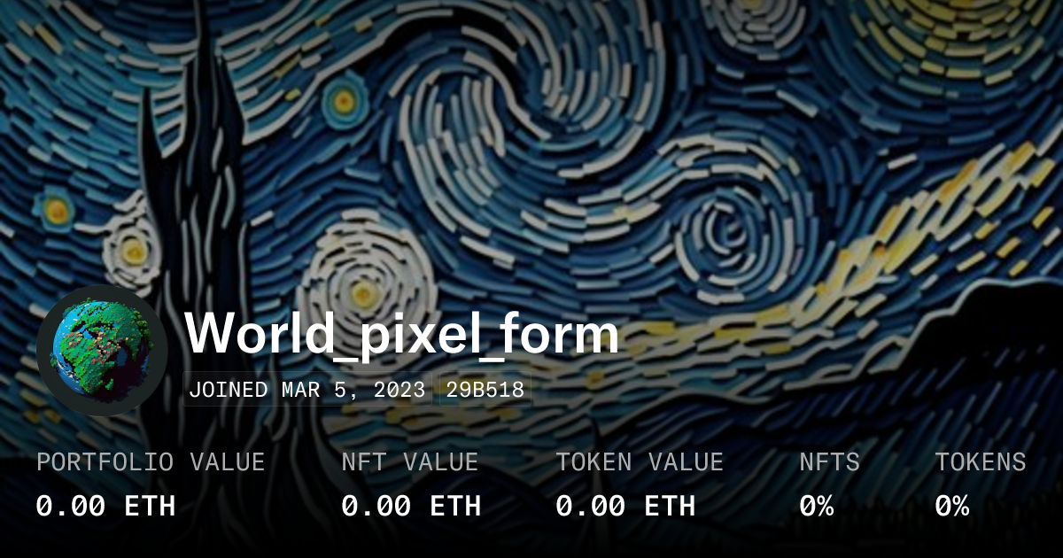 World_pixel_form - Profile | OpenSea