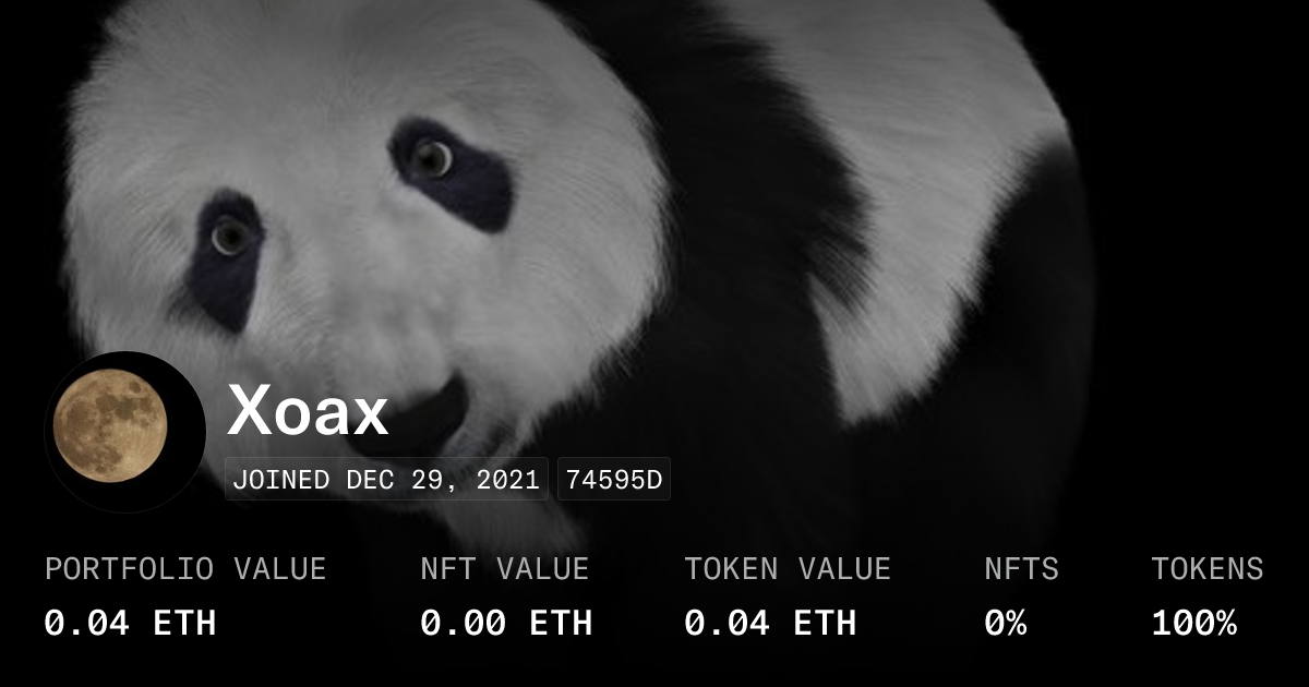 Xoax - Profile | OpenSea