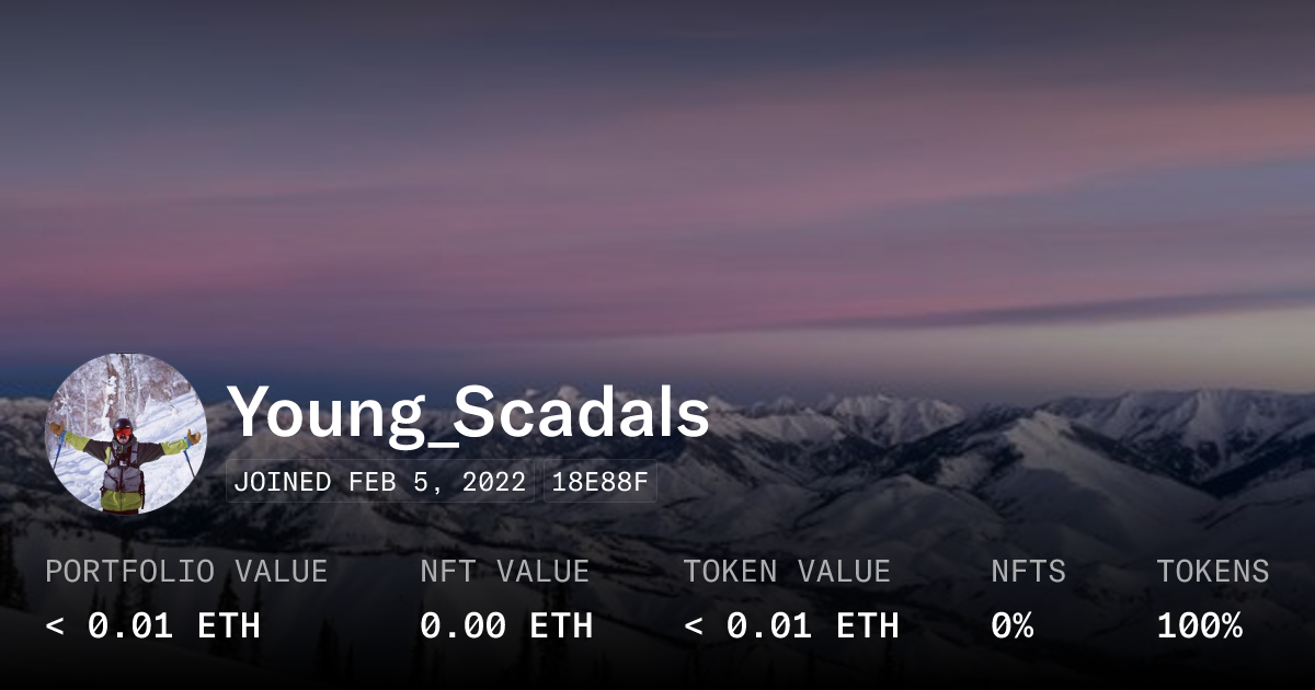 Young_Scadals - Profile | OpenSea