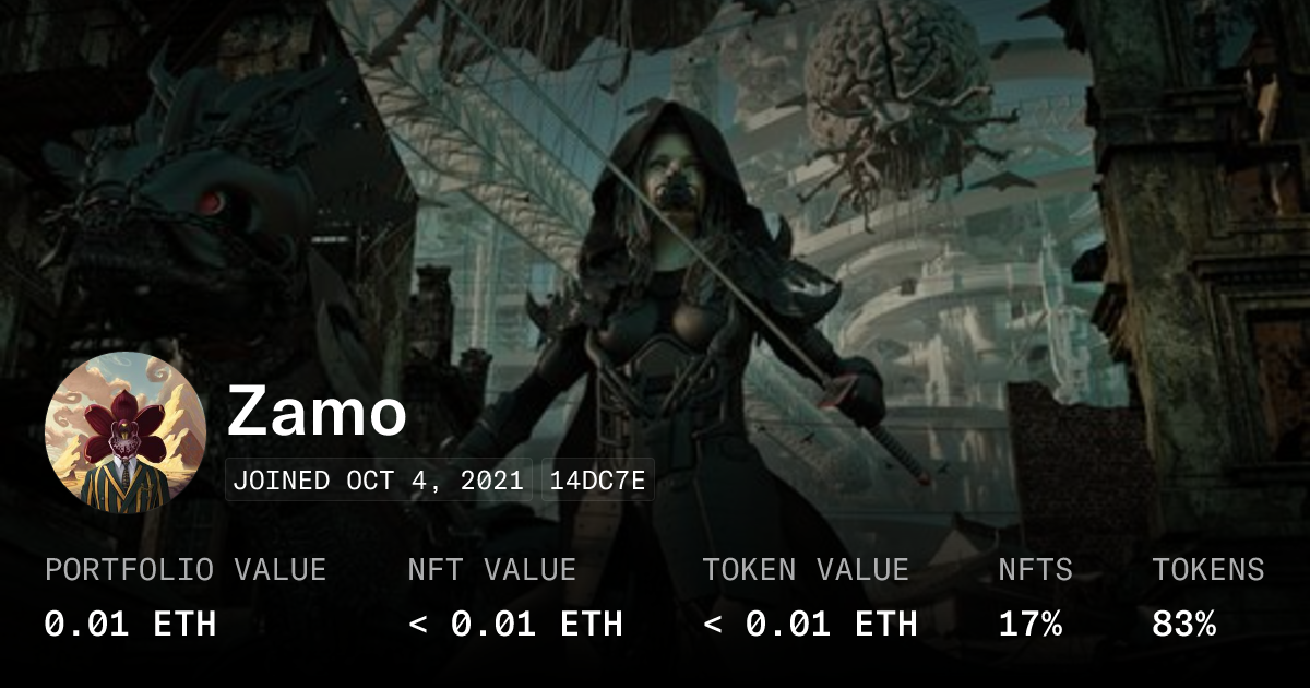Zamo - Profile | OpenSea
