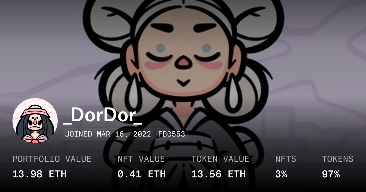 _DorDor_ - Profile | OpenSea