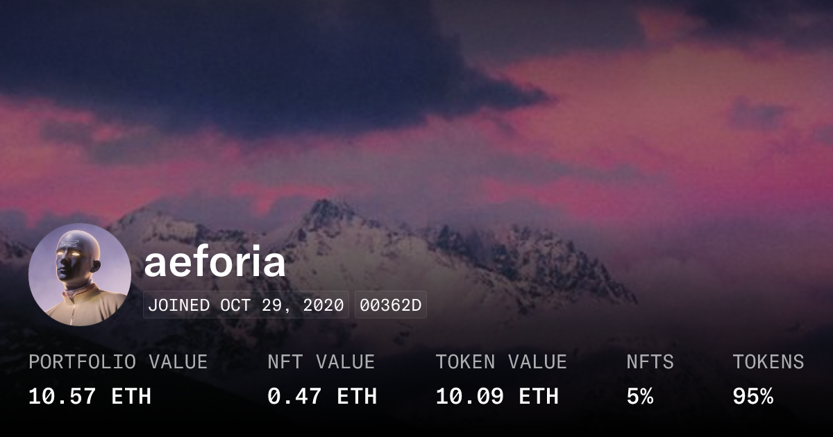 aeforia - Profile | OpenSea
