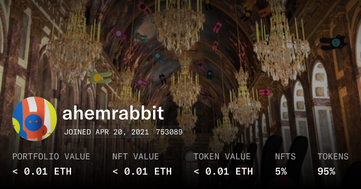 ahemrabbit - Profile | OpenSea