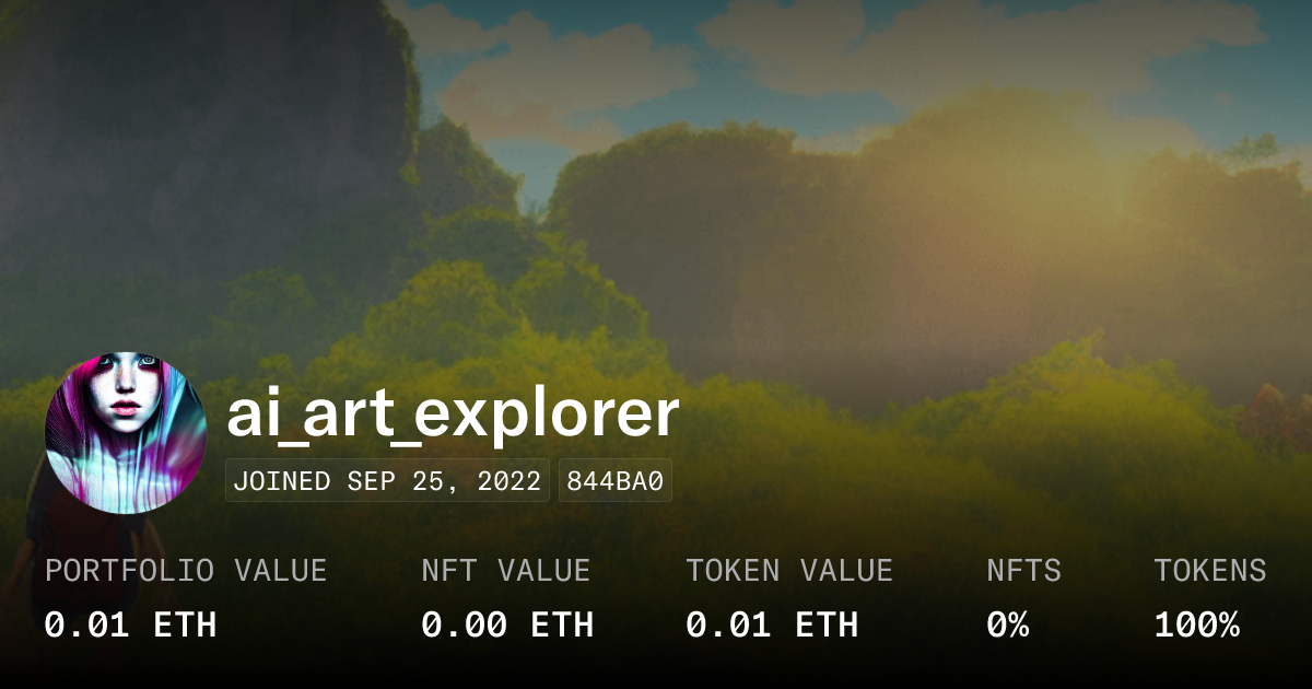 ai_art_explorer - Perfil | OpenSea