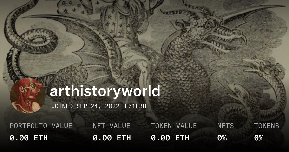 arthistoryworld - Perfil | OpenSea