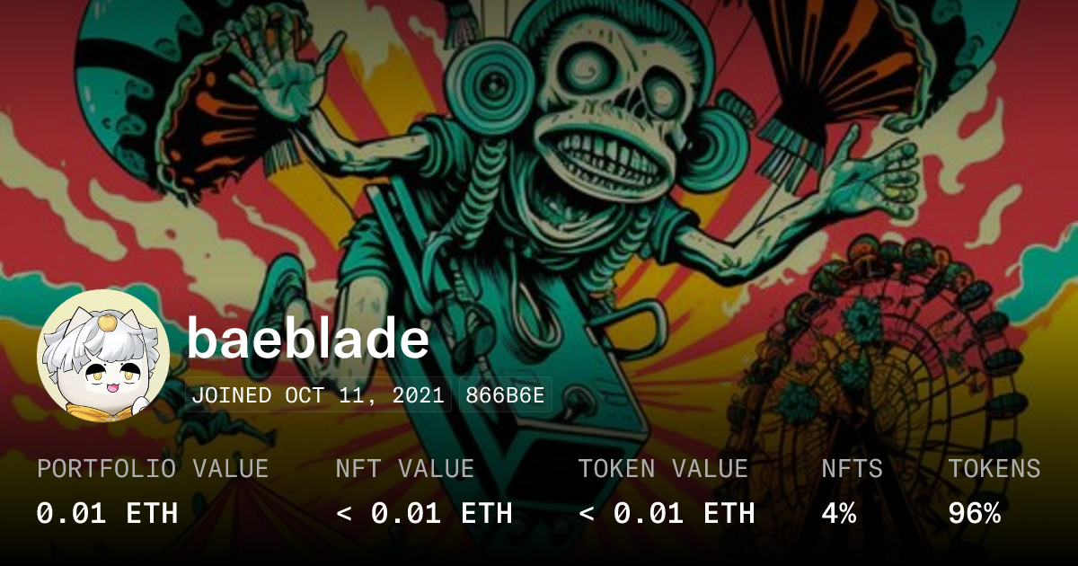 baeblade - Profile | OpenSea