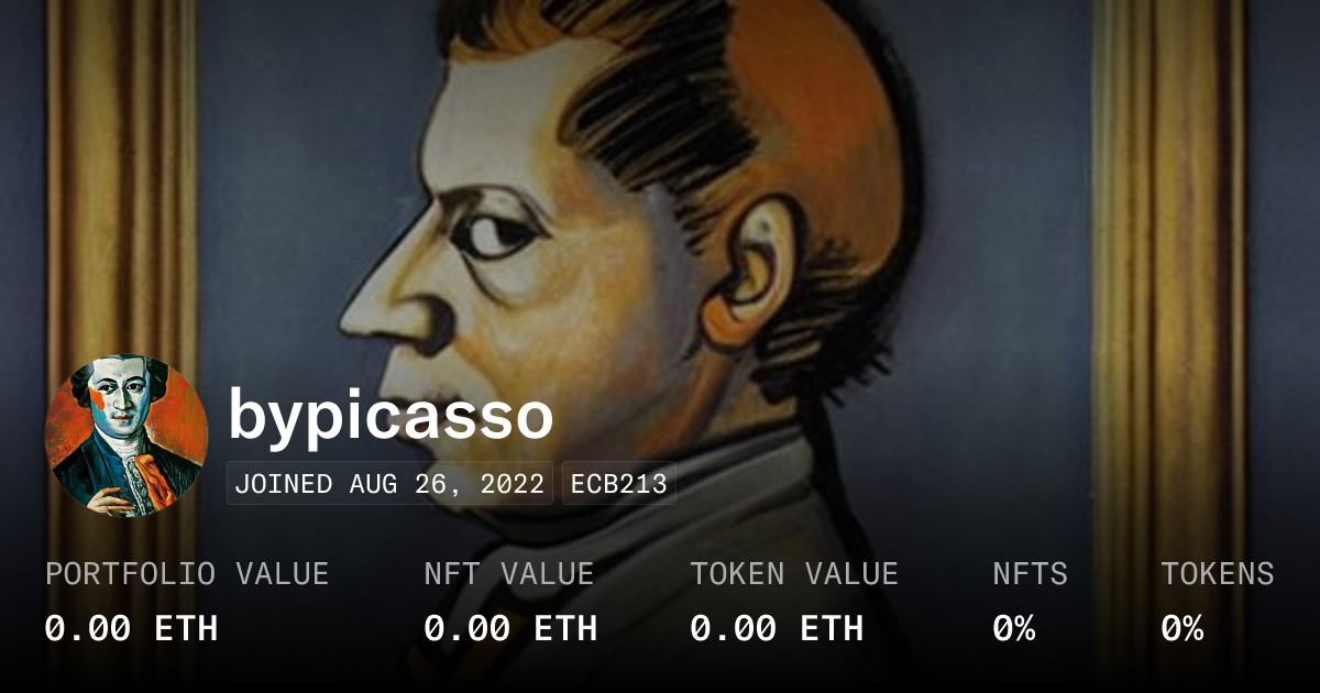 bypicasso - Profile | OpenSea