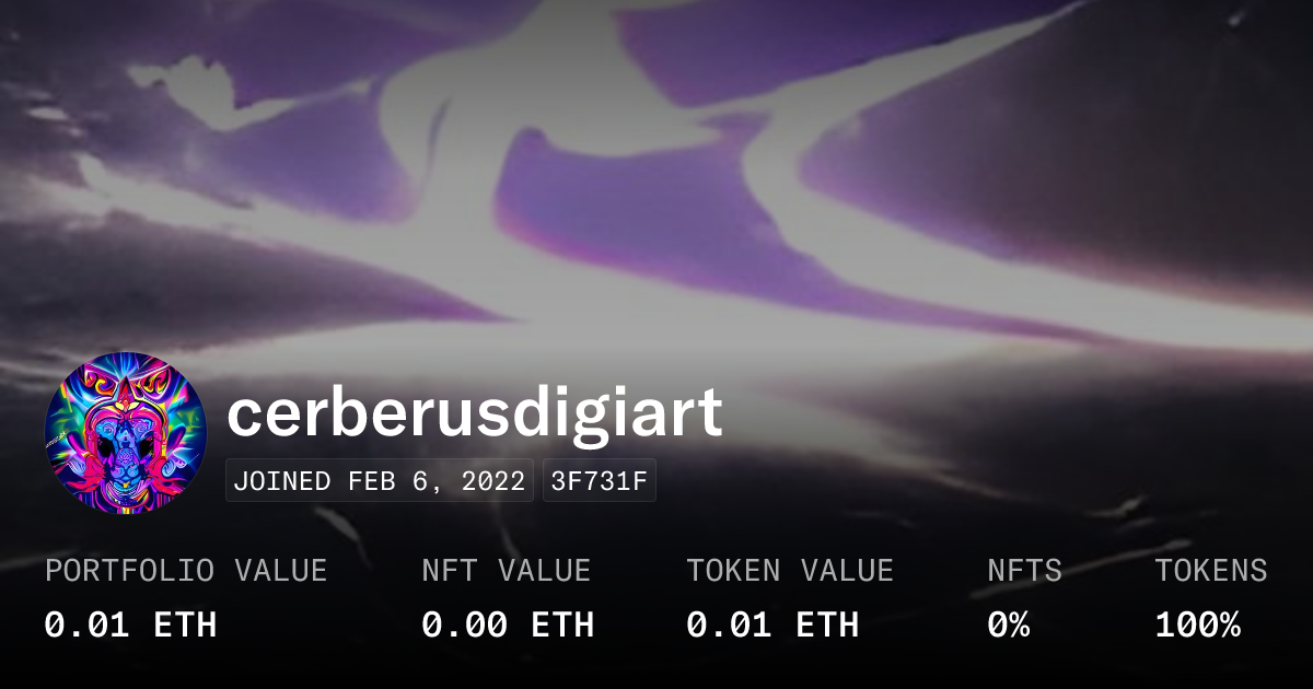 cerberusdigiart - Profile | OpenSea