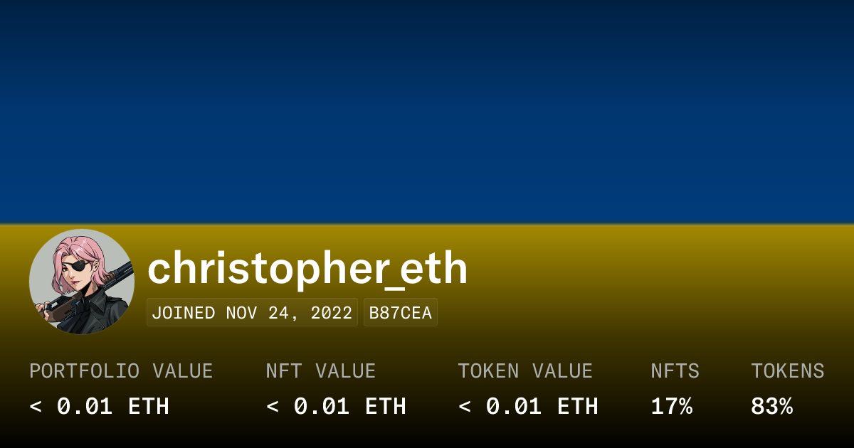 christopher_eth - Profile | OpenSea