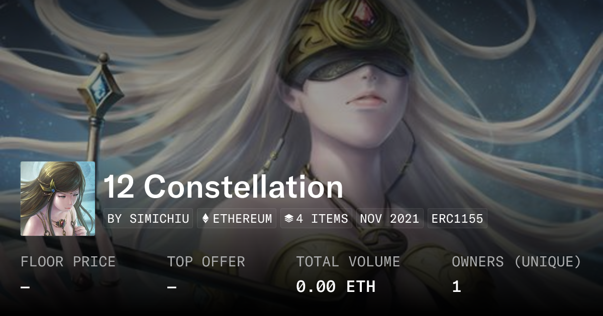 12 Constellation - Collection | OpenSea
