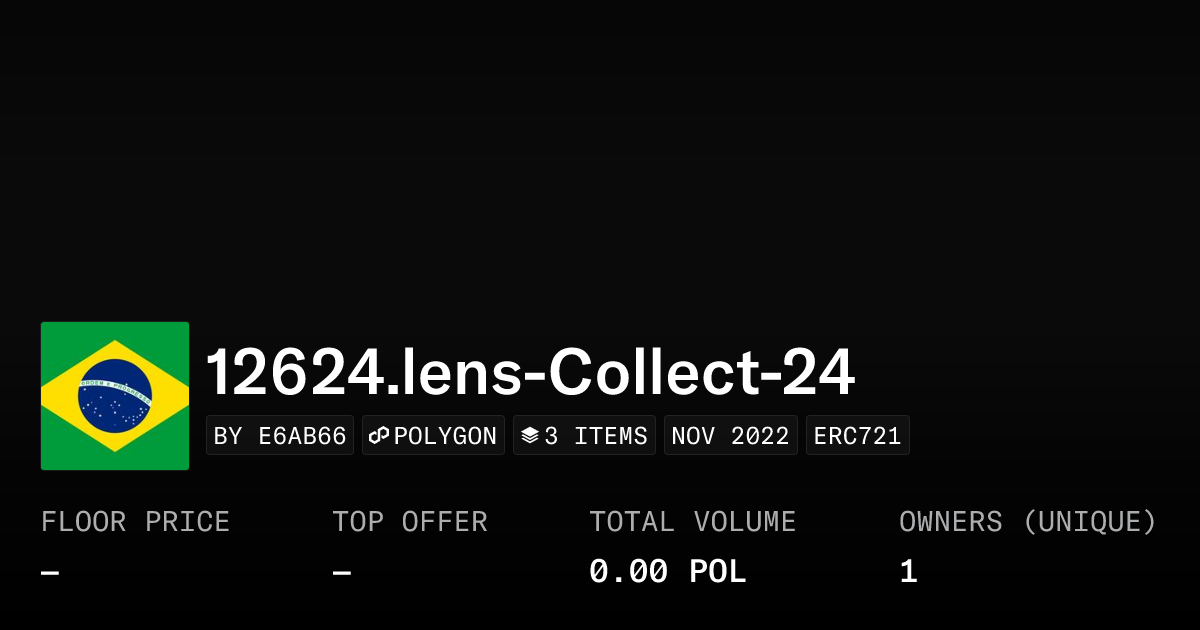 12624.lens-Collect-24 - Collection | OpenSea