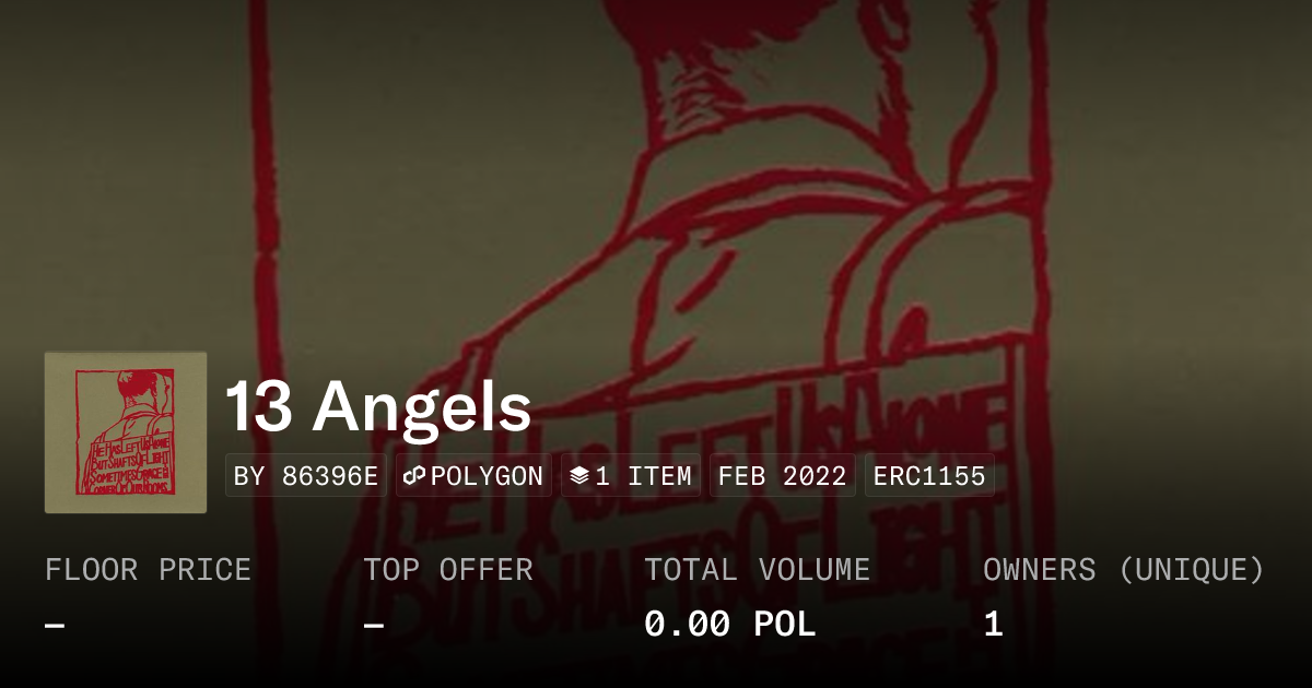 13 Angels - Collection | OpenSea