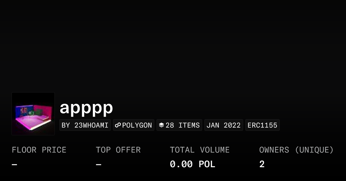 apppp - Collection | OpenSea