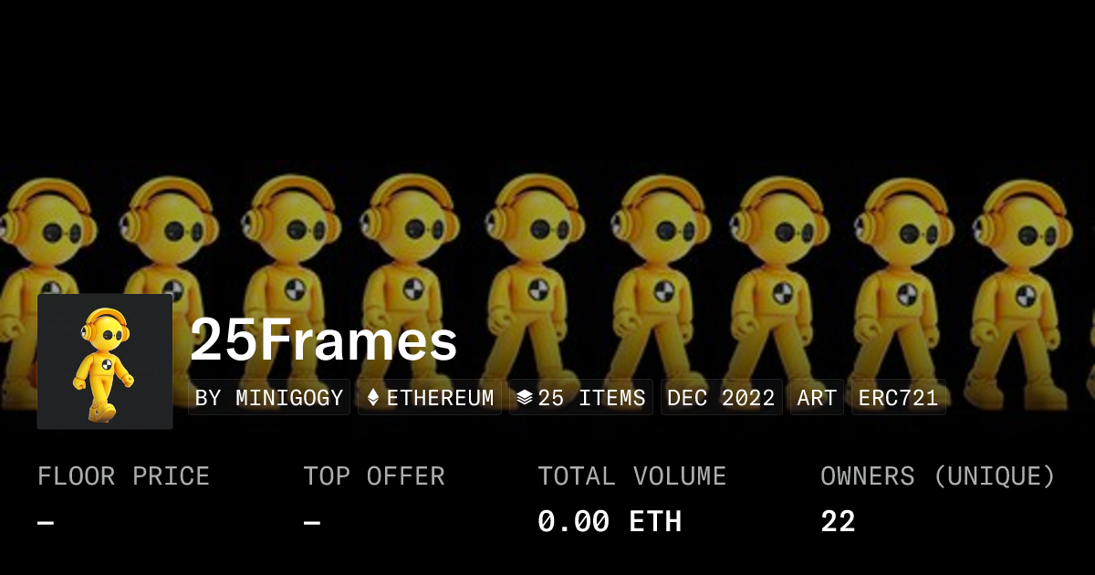 25Frames - Collection | OpenSea