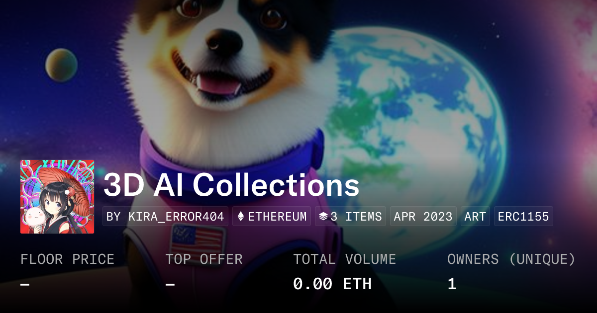 3D AI Collections - Collection | OpenSea