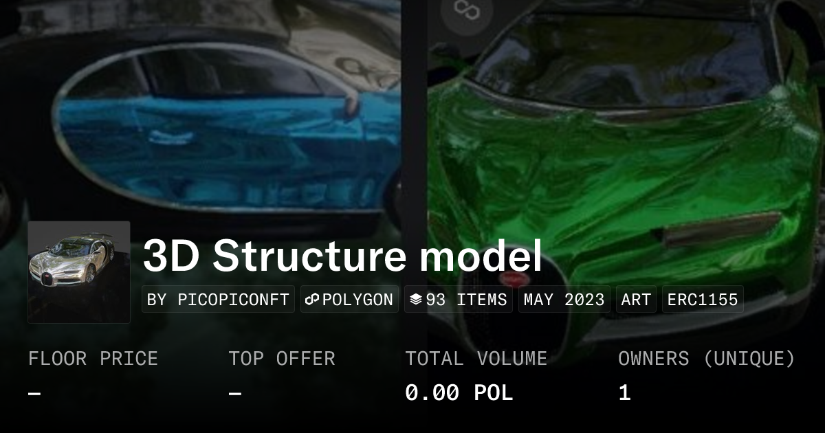 3D Structure model - Collection | OpenSea