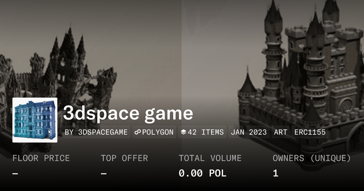3dspace game - Collection | OpenSea