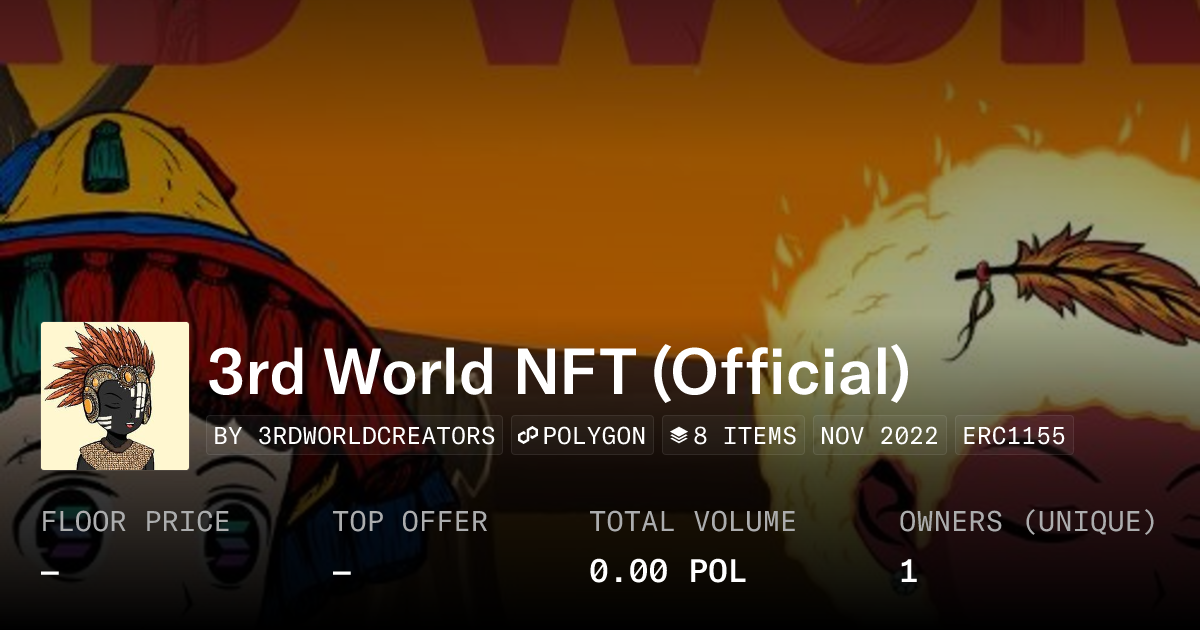 3rd World NFT (Official) - Collection | OpenSea