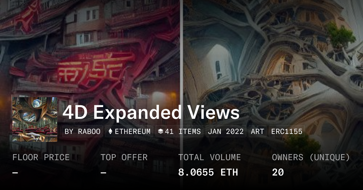 4D Expanded Views - Collection | OpenSea