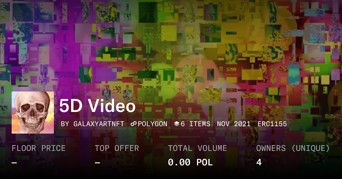 5D Video - Collection | OpenSea