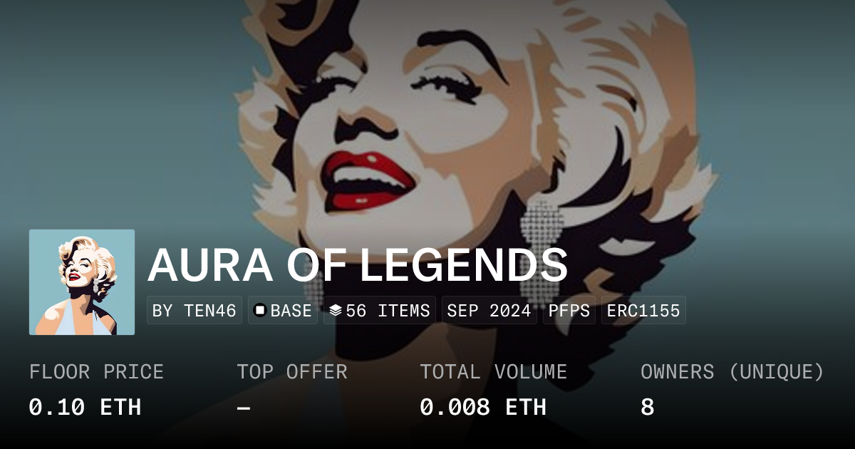AURA OF LEGENDS - Collection | OpenSea