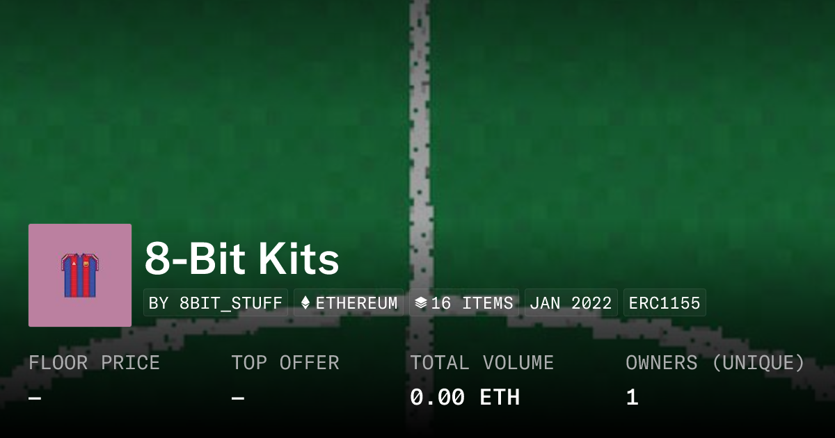 8-Bit Kits - Collection | OpenSea