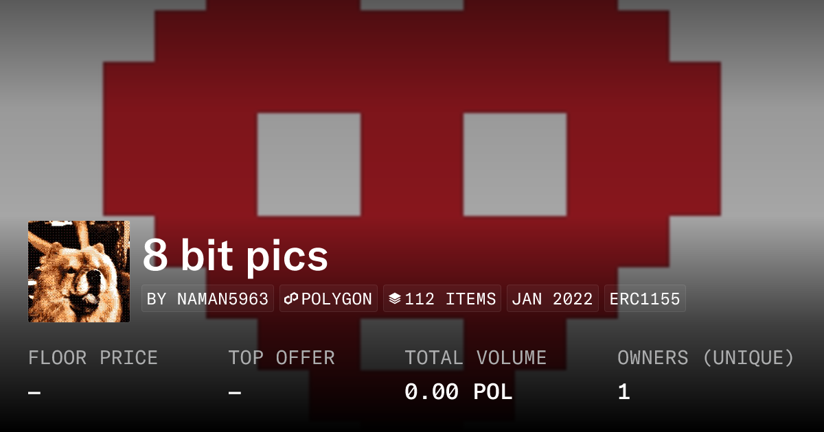 8 bit pics - Collection | OpenSea