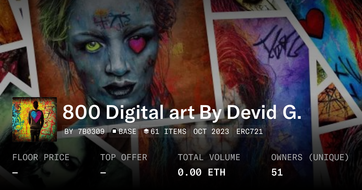 800 Digital art By Devid G. - Collection | OpenSea