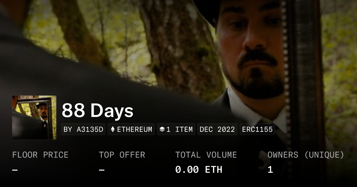88 Days - Collection | OpenSea