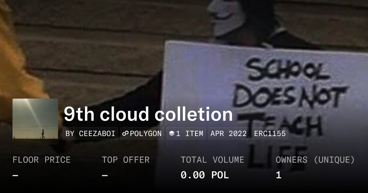 9th cloud colletion - Collection | OpenSea