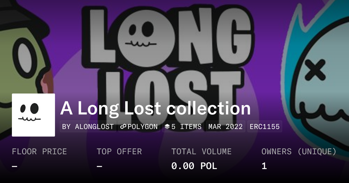 A Long Lost collection - Collection | OpenSea