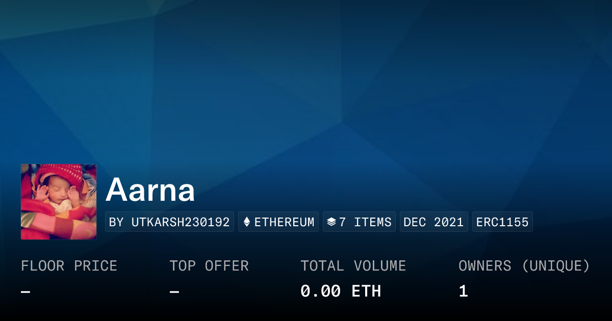 Aarna - Collection | OpenSea
