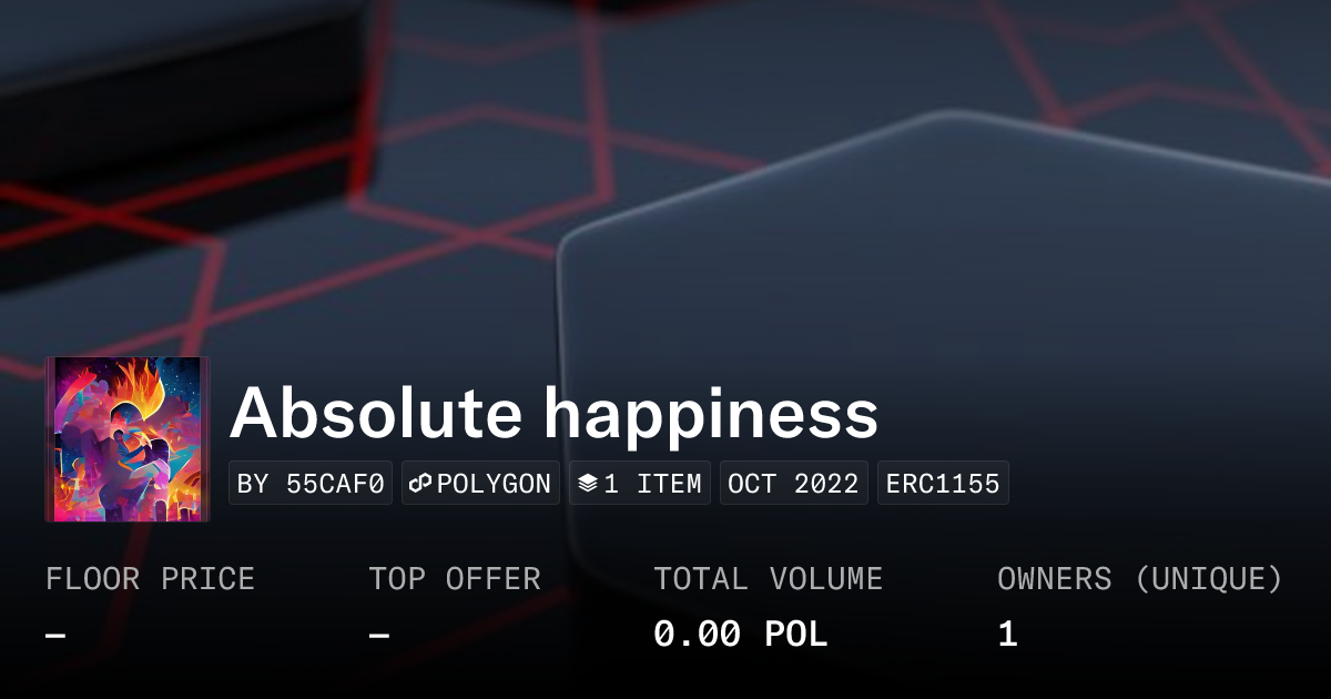 Absolute happiness - Collection | OpenSea
