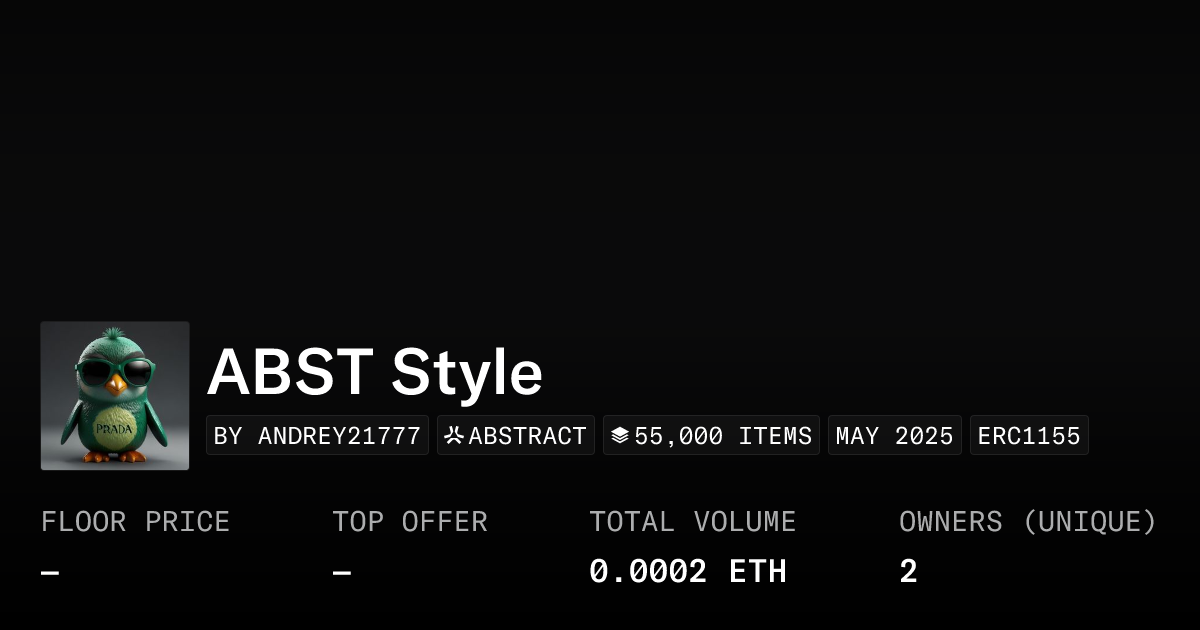 ABST Style - Collection | OpenSea